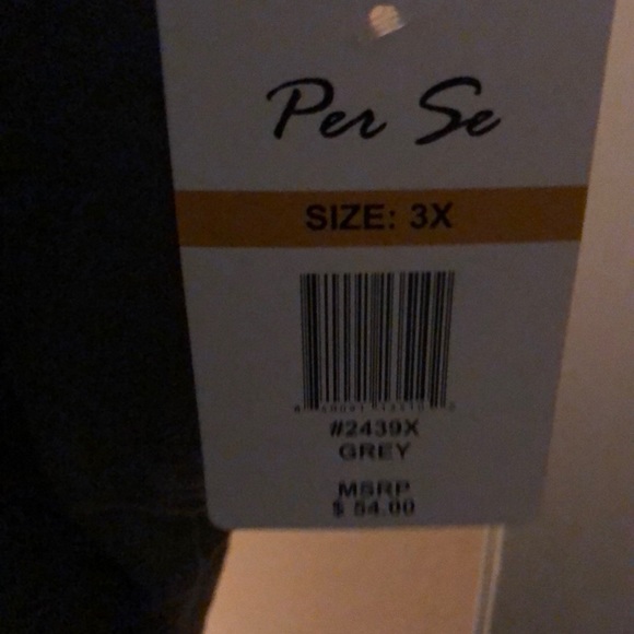 Per Se | Pants & Jumpsuits | Stretchy Grey Capri Pants 3x | Poshmark